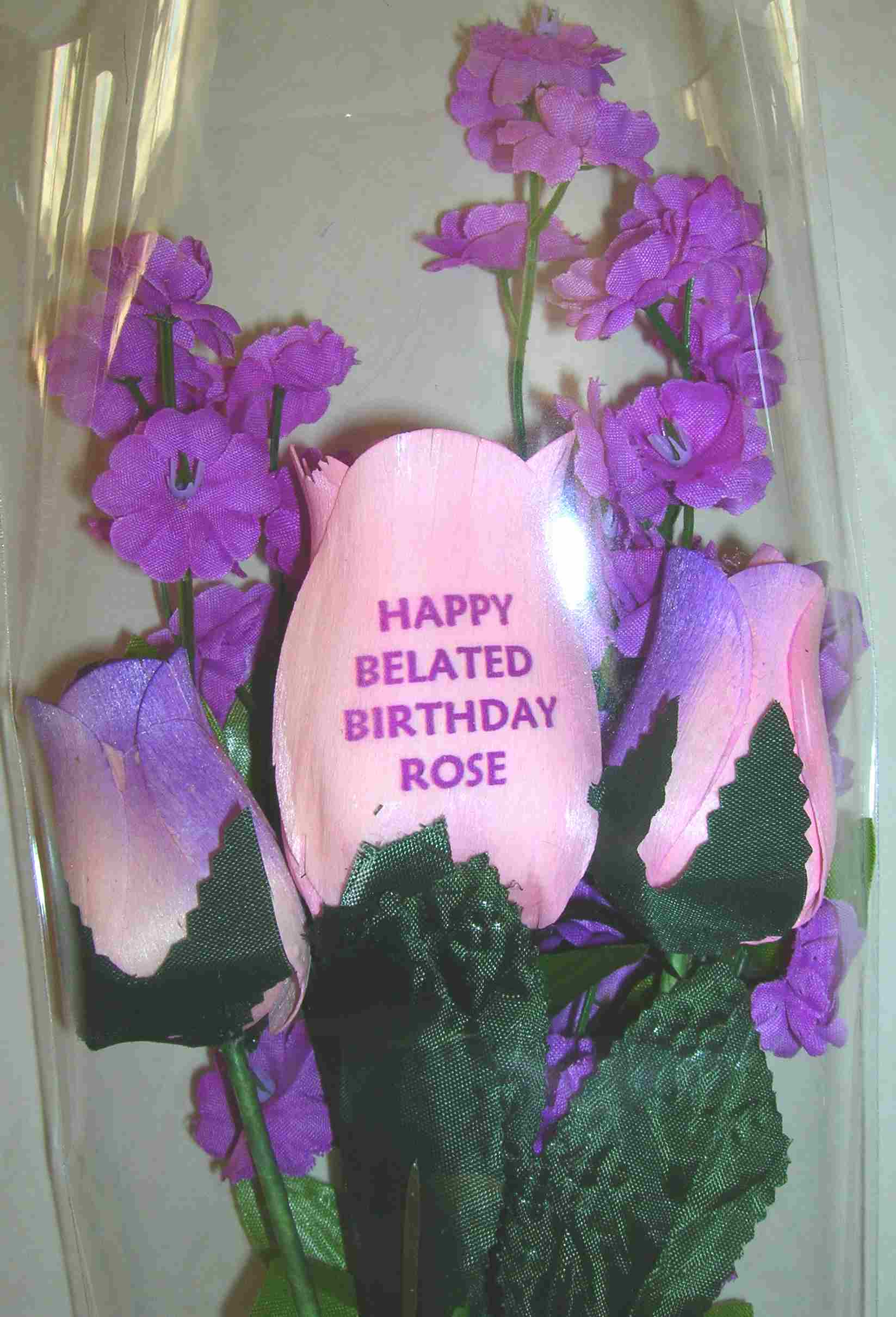 Wood Roses and Wood Flowers- Personalized by Touched Forever Flowers